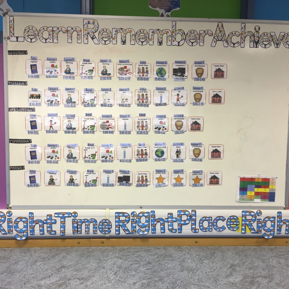 Trinity Academy New Bridge - Visual Timetables