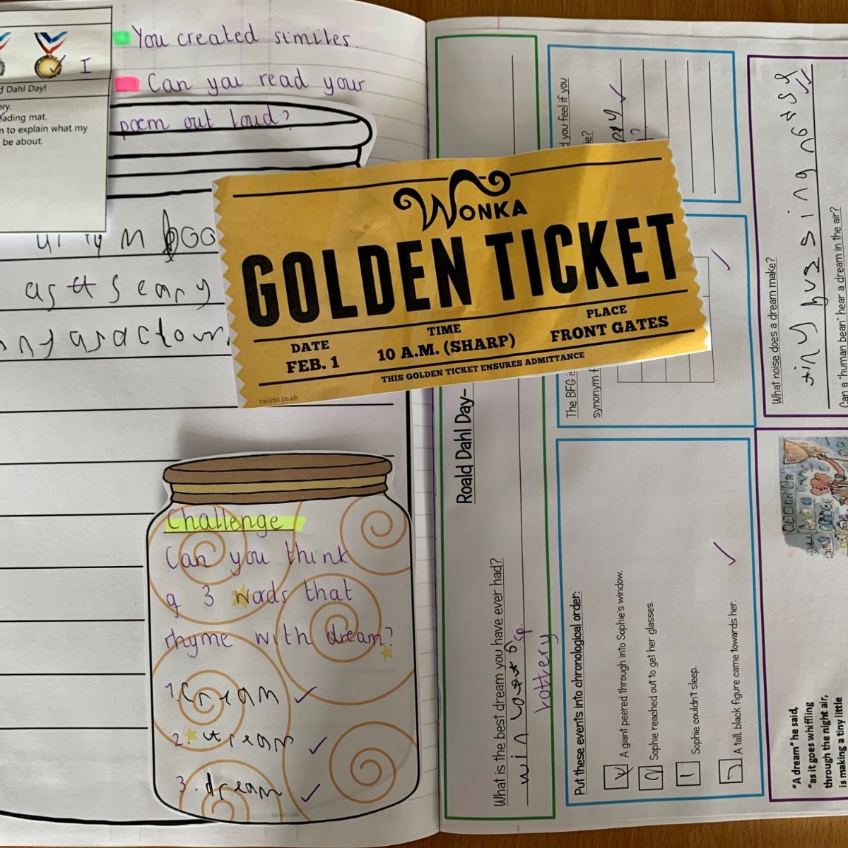 Trinity Academy New Bridge - Roald Dahl Day!!